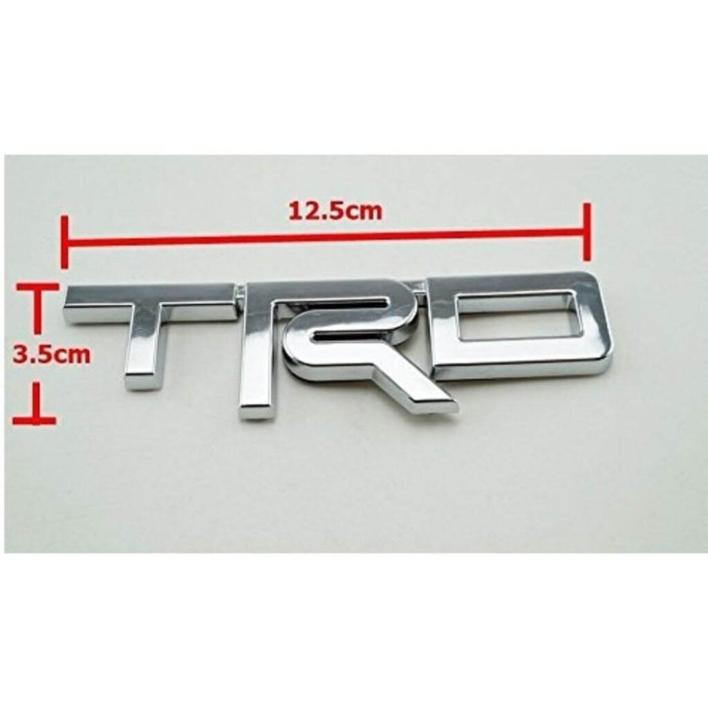 3D Laxury TRD Logo /Toyota TRD Emblem Toyota Racing Development Logo ...